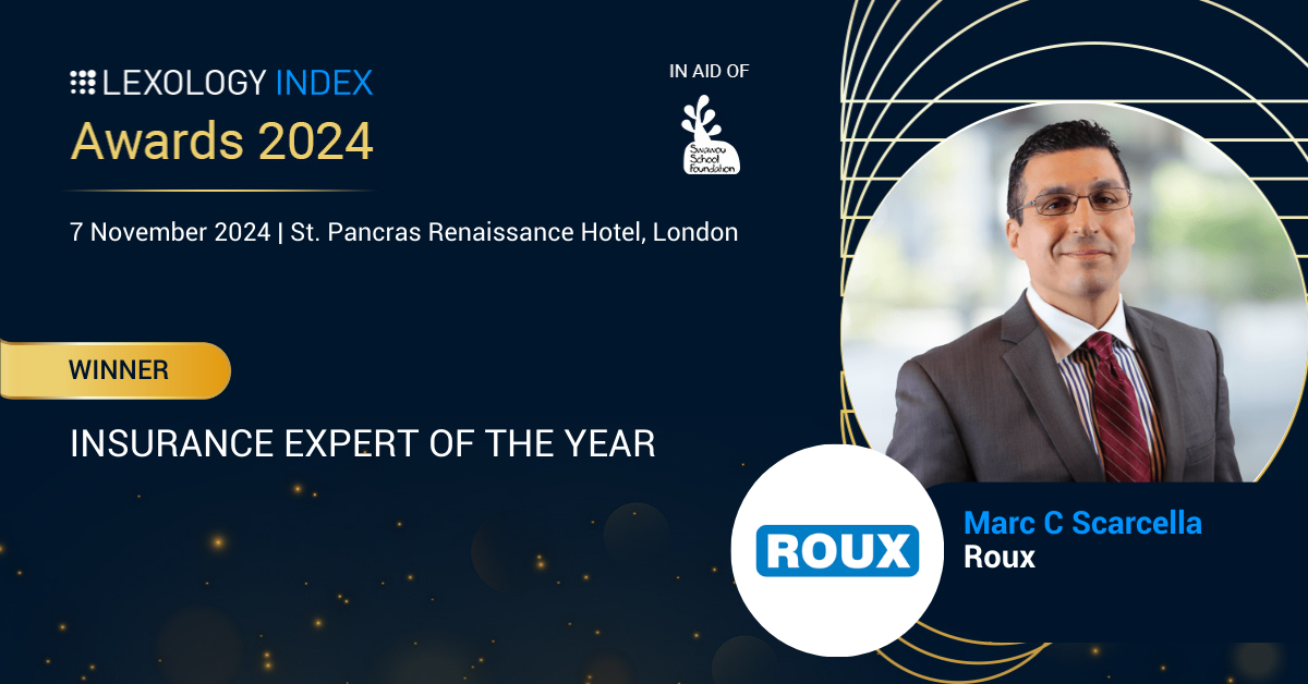 Marc Scarcella Wins Insurance Expert of the Year