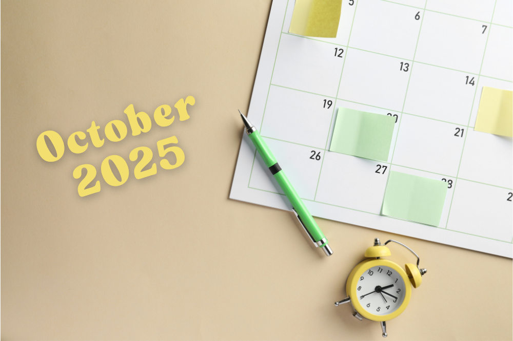 Upcoming Events: October 2025